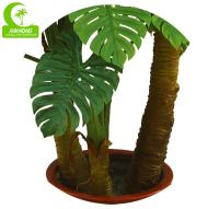 China Wholesale 180cm Artificial Monstera Plant Garden Landscaping And Indoor Decor Artificial Plant for sale