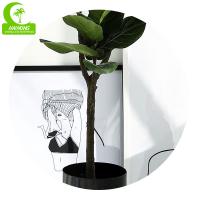 China Factory Wholesale 155cm Artificial Silk Fiddle Leaf Fig Tree Green Plant For Indoor Decor for sale