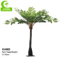 China Realistic HAIHONG 230cm Height Artificial Tropical Tree For Theme Park for sale