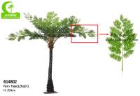 China Realistic HAIHONG 230cm Height Artificial Tropical Tree For Theme Park for sale