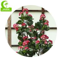 China Factory Wholesale Superior Quality Artificial Geranium Tree With Red Flower For Indoor Decoration for sale
