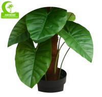 China High Quality Big Leaves Artificial Plant Artificial Pothos Tree For Indoor Decoration for sale