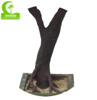 China Wiind Resistance Lifelike Artificial Potted Floor Plants 80cm for sale