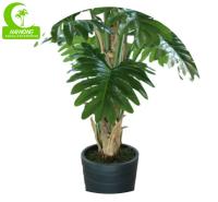 China Aesthetic H130cm Artificial Potted Floor Plants , Faux Agave Floor Plant Realistic for sale
