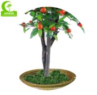 China Fashionable Anti Fading H160cm Fake Cherry Tree With Fruits for sale