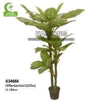 China Rain Resistant H180cm Artificial Potted Floor Plants Lifelike for sale