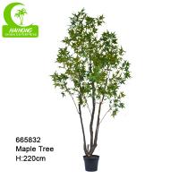 China Lifelike Height 220cm Silk Trees For Indoors For Living Room for sale