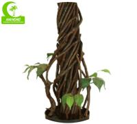 China Real Touch 170cm High Artificial Ficus Tree , Silk Artificial Tree For Office for sale