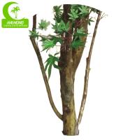 China Realistic Flame Retardant H200cm Artificial Maple Plant Good Looking for sale