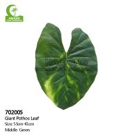 China Wall Decoration 53cm Silk Palm Leaves Artificial Plant Accessories for sale