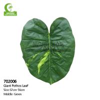 China Wall Decoration 53cm Silk Palm Leaves Artificial Plant Accessories for sale
