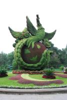 China HAIHONG Beautiful Plants And Flowers Topiary Sculpture Fashionable for sale