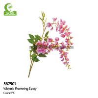 China Aesthetic 109cm Real Touch Artificial Flowers , Artificial Wedding Flowers Lifelike for sale