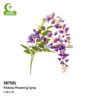 China Aesthetic 109cm Real Touch Artificial Flowers , Artificial Wedding Flowers Lifelike for sale
