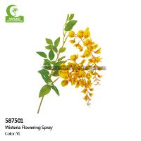China Aesthetic 109cm Real Touch Artificial Flowers , Artificial Wedding Flowers Lifelike for sale