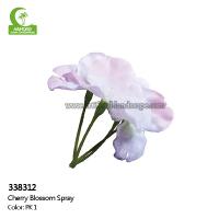 China Plastic Stem Real Touch Artificial Flowers , Cherry Blossom Artificial Flowers 110cm for sale