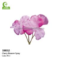 China Plastic Stem Real Touch Artificial Flowers , Cherry Blossom Artificial Flowers 110cm for sale