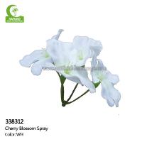 China Plastic Stem Real Touch Artificial Flowers , Cherry Blossom Artificial Flowers 110cm for sale