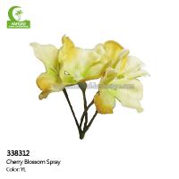 China Plastic Stem Real Touch Artificial Flowers , Cherry Blossom Artificial Flowers 110cm for sale