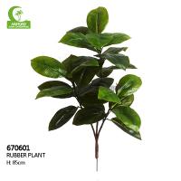 China Real Touch Height 50cm Artificial Tree Branches With 12 Leaves for sale