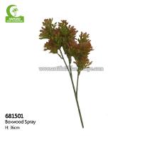 China Aesthetic 36cm Artificial Tree Branches , Artificial Boxwood Leaves Good Value for sale