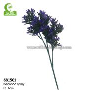 China Aesthetic 36cm Artificial Tree Branches , Artificial Boxwood Leaves Good Value for sale
