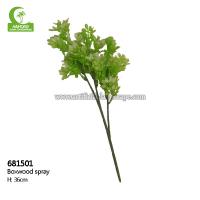 China Aesthetic 36cm Artificial Tree Branches , Artificial Boxwood Leaves Good Value for sale