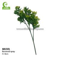China Aesthetic 36cm Artificial Tree Branches , Artificial Boxwood Leaves Good Value for sale