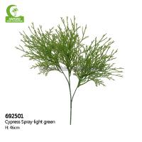 China Anti Fading Anti UV Artificial Tree Branches Cypress Spray For Landscaping Decoration for sale