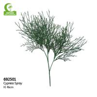 China Anti Fading Anti UV Artificial Tree Branches Cypress Spray For Landscaping Decoration for sale