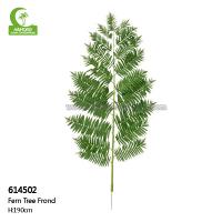 China Wiind Resistance 160cm Artificial Tree Branches , Plastic Fern Leaves Realistic for sale