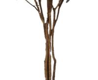 China 210cm Height Artificial White Magnolia Tree Fire Resistance for sale