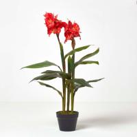 China OEM Plastic Green Leaves 160cm Artificial Canna Lily for sale