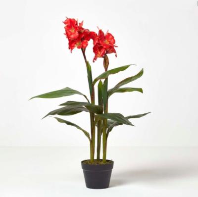 China OEM Plastic Green Leaves 160cm Artificial Canna Lily for sale