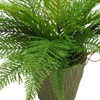 China Height 80cm Artificial Potted Floor Plants For Home Office Table Decoration Nordic Fern for sale