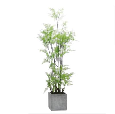 China Simulated Boston Fern Indoor Artificial Potted Floor Plants 150cm for sale