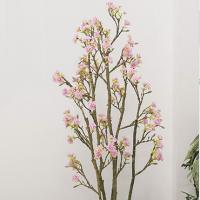 China 160cm Height Artificial Potted Floor Plants Stunning Ornament Pink Sakura for sale