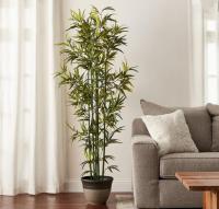 China Height 180cm Green Artificial Landscape Trees Bamboo Plant For Outdoor Decoration for sale