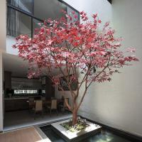 China All Season Simulated Anti UV Artificial Maple Tree Indoor Ornament for sale