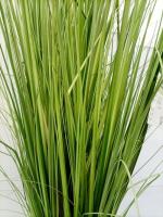 China High Imitation Handmade Potted Artificial Onion Grass 145cm Height for sale