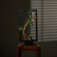 China Potted Plant 80cm Height Artificial Landscape Trees For Home Office Table Decor for sale