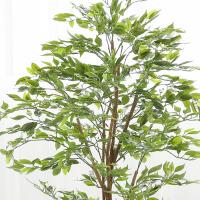 China Simulated Fake Potted Tree Ficus Landing Plant Home Furnishings Decoration for sale