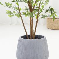 China Simulated Fake Potted Tree Ficus Landing Plant Home Furnishings Decoration for sale