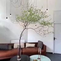 China Hanging Bell Plant Artificial Tree Branches Art Indoor Decoration for sale