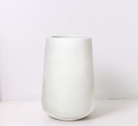 China Black White Minimalist Style Artificial Flower Pot Outdoor Decoration for sale