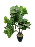 China OEM Green Artificial Hydrangea Tree Home Office Garden Decor for sale