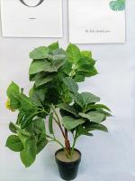 China OEM Green Artificial Hydrangea Tree Home Office Garden Decor for sale