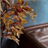 China 200cm Artificial Potted Floor Plants Simulated Fake Plant Colored Birch Tree Interior Decoration for sale