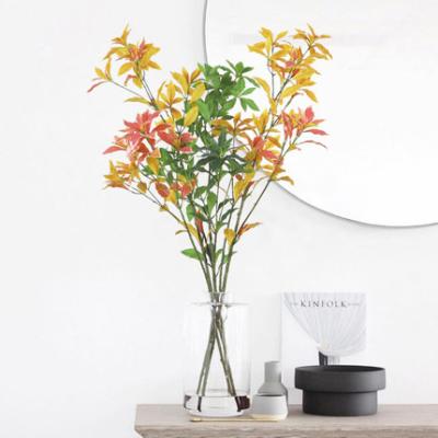 China OEM Nordic Artificial Plant Wood Decor Living Room Desktop Bell Branch for sale