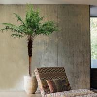 China Nordic Retro Bionic Tropical Phoenix Palm Tree Floor Green Hotel Decor for sale